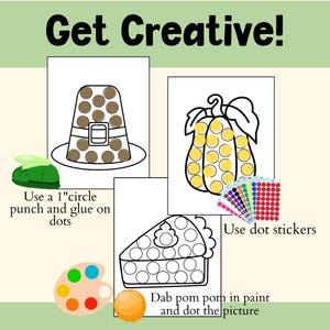 Toddler Printable Activities Playdough Mat Toddler Dot Marker Coloring ...