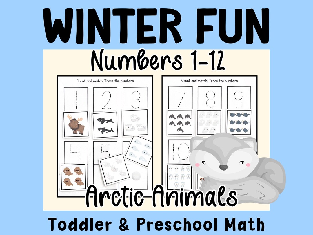 Winter Preschool Activities Winter Preschool Math Activity Prek ...