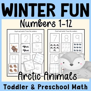 Winter Preschool Activities Winter Preschool Math Activity Prek ...