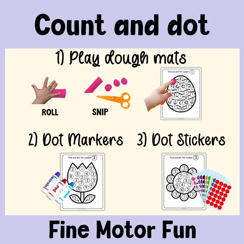 Number Recognition Worksheets Do A Dot Marker Activity Printable for ...
