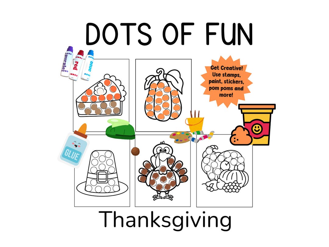 Toddler Printable Activities Playdough Mat Toddler Dot Marker Coloring ...