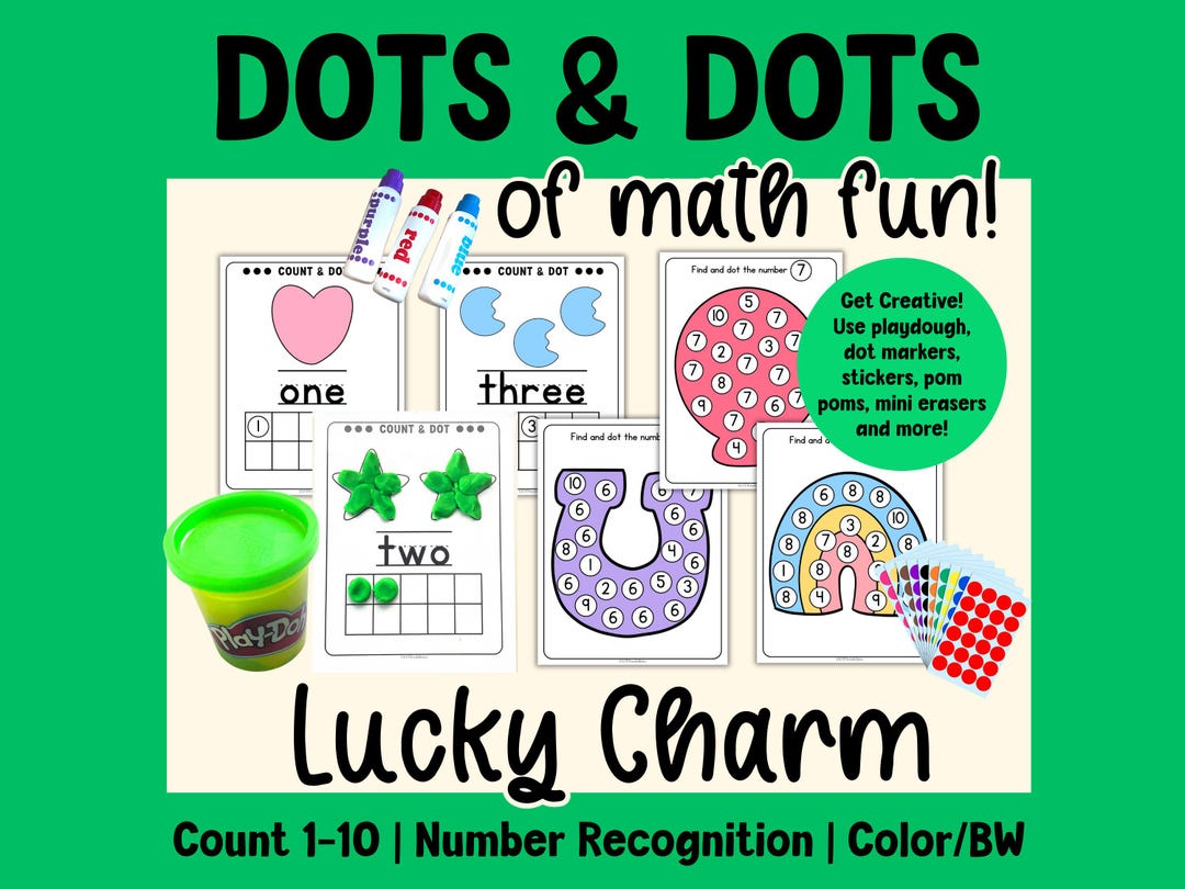 Number Recognition Worksheets Do A Dot Marker Activity Printable ...