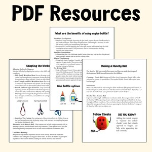 Preschool Printable Fine Motor Skills Activities Cut and Paste ...