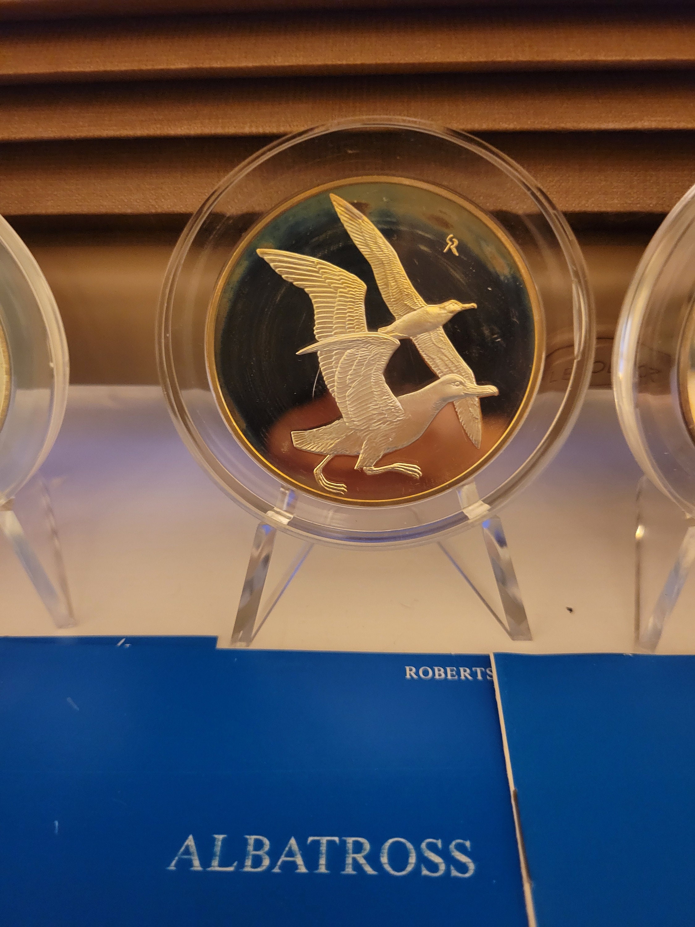 Coin Set of 5. Vintage 1971 Robert's Bird Coins - Etsy