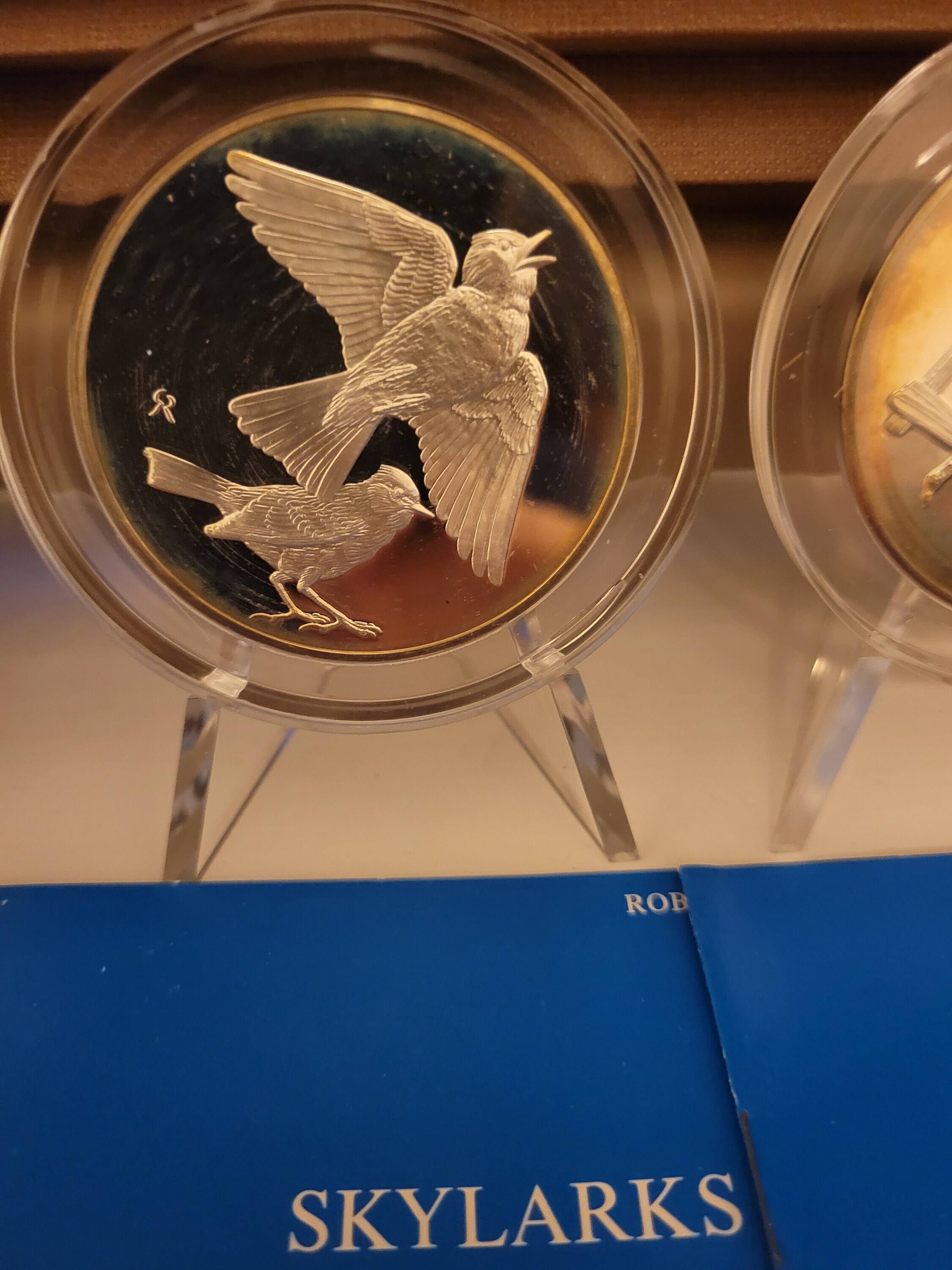 Coin Set of 5. Vintage 1971 Robert's Bird Coins - Etsy