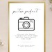 Camera Wedding Sign - Etsy