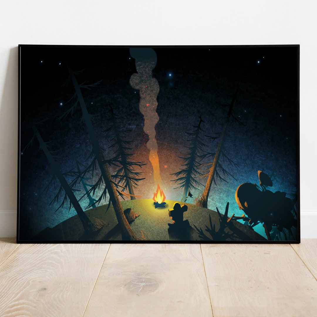 Outer Wilds Poster, Game Print, Wall Art, Gift for Gamers - Etsy