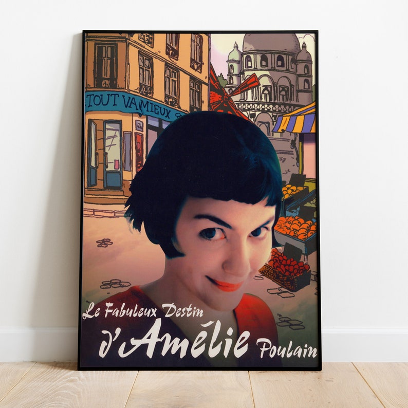 Amelie Poster, Movie Print, Wall Art, Gift for Film Fans - Etsy