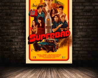 Superbad Movie Poster Print - Etsy