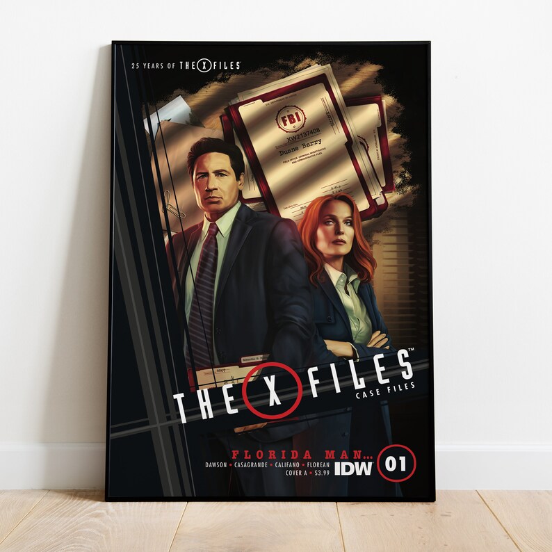 The X-files Poster, Tv Series Print, Wall Art, Gift for Tv Show Fans - Etsy