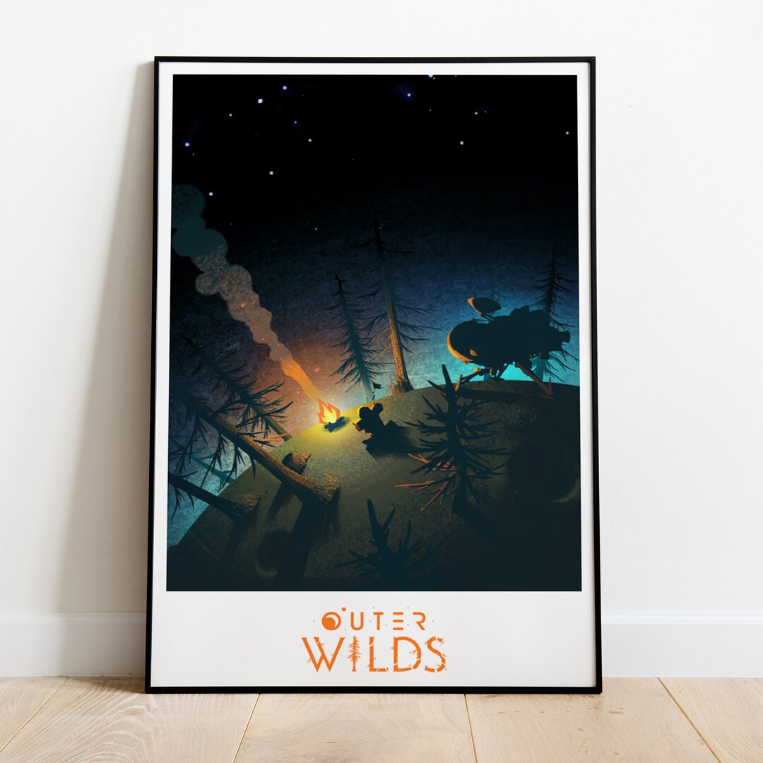 Outer Wilds Poster, Game Print, Wall Art, Gift for Gamers #3 - Etsy