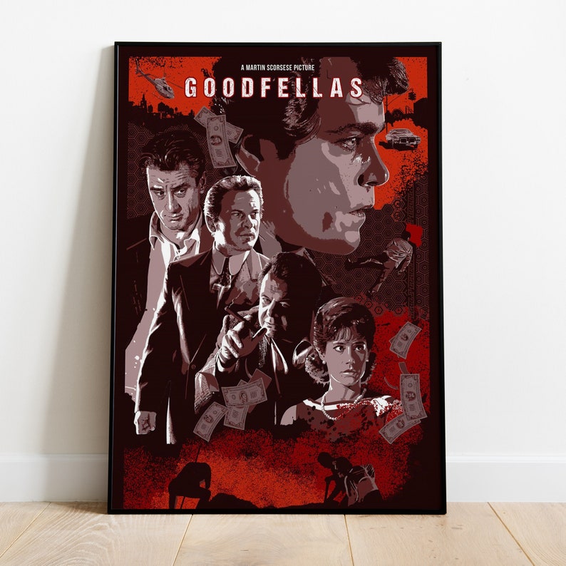 Goodfellas Poster, Movie Print, Wall Art, Gift for Film Fans - Etsy