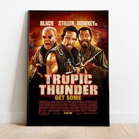Tropic Thunder "nutless Monkee" Les Grossman Quote Poster (12"x18") - Etsy