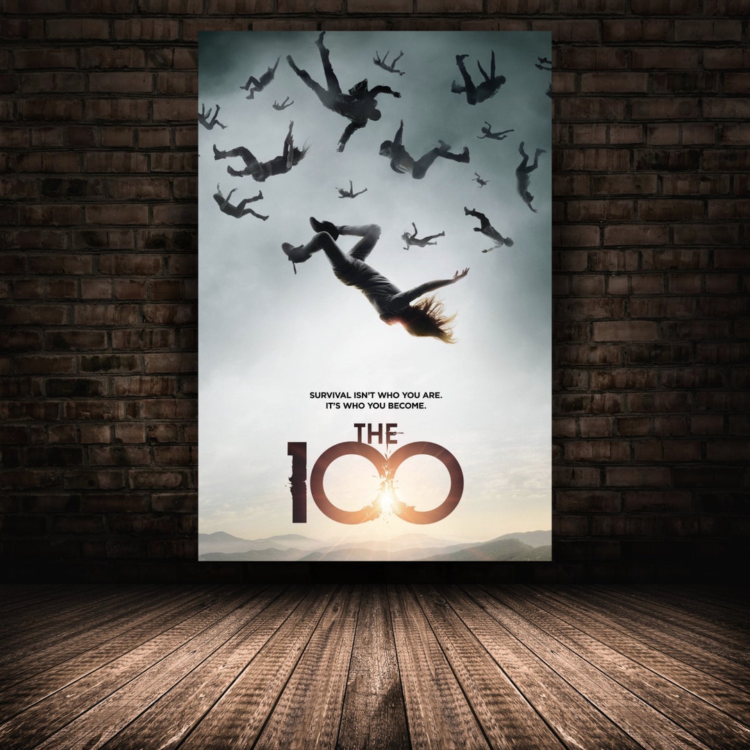 The 100 Poster Eliza Taylor-cotter Wall Art Rolled Fine Art - Etsy