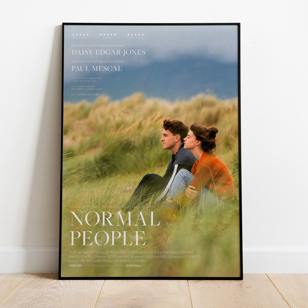 Normal People Poster, Tv Series Print, Wall Art, Gift for Tv Show Fans ...