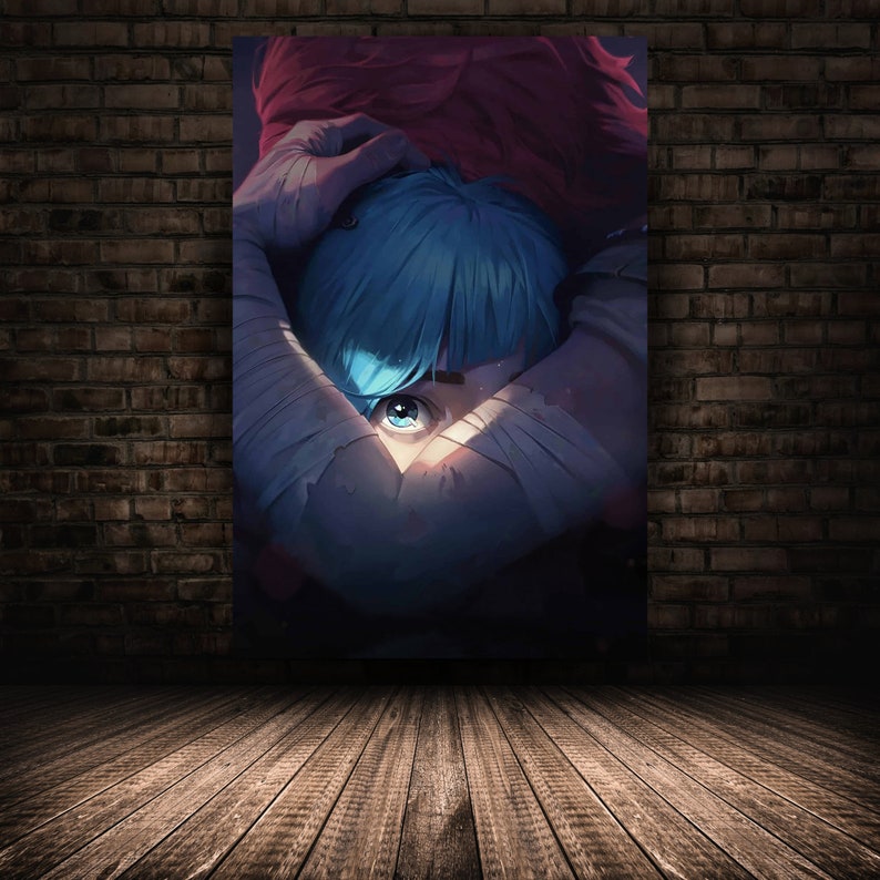 Arcane Poster Cartoon Wall Art Rolled Canvas Print - Etsy