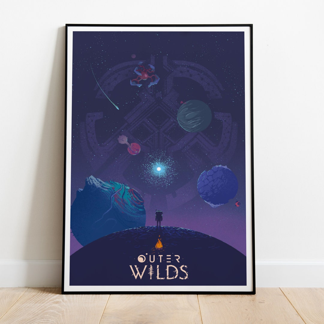Outer Wilds Poster, Game Print, Wall Art, Gift for Gamers - Etsy