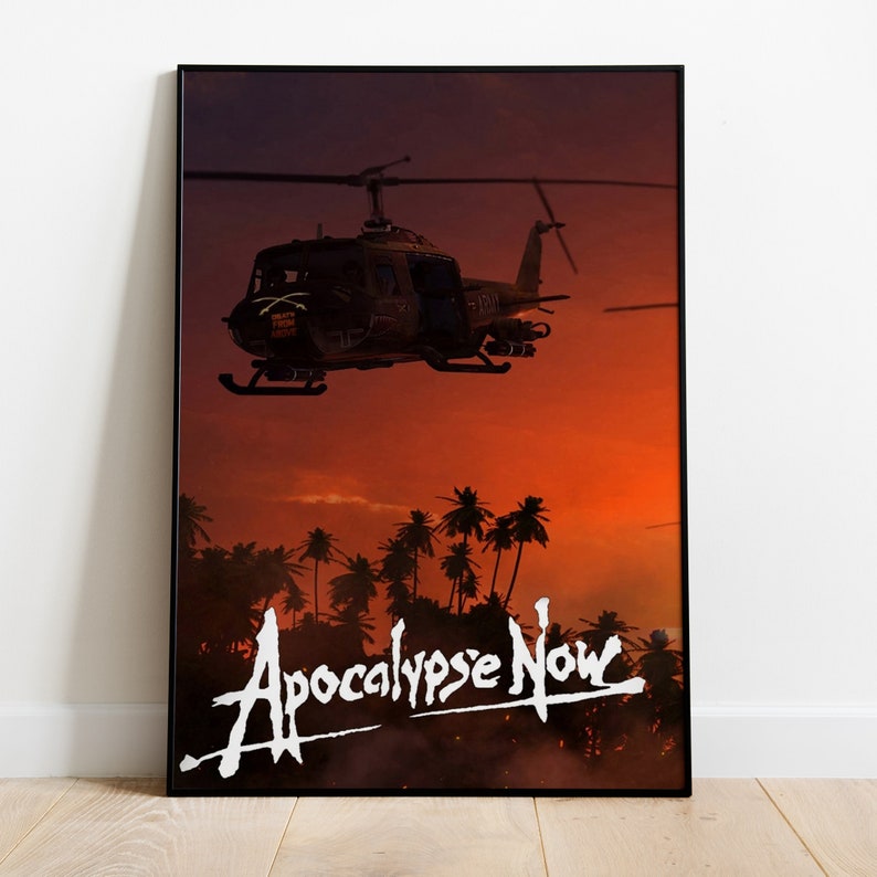 Apocalypse Now Poster, Movie Print, Wall Art, Gift for Film Fans - Etsy