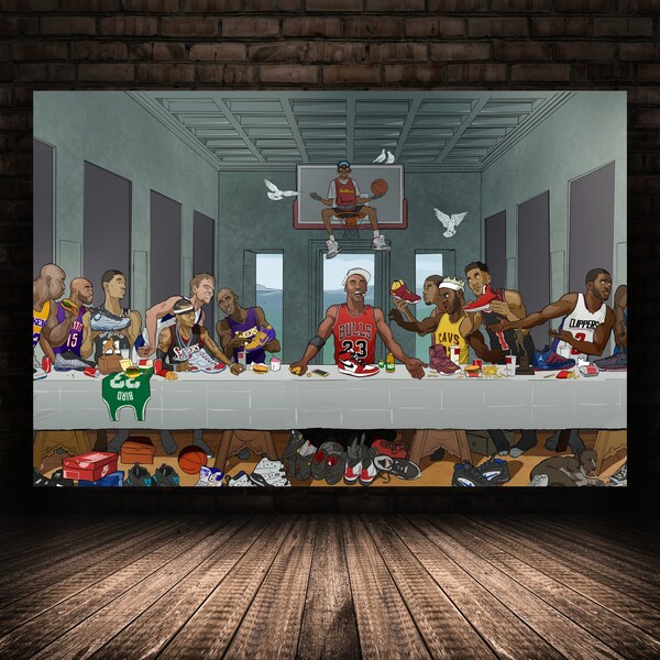 Nba Legends Poster - Etsy