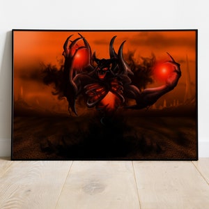 Dota 2 Poster, Game Print, Wall Art, Gift for Gamers #2 - Etsy