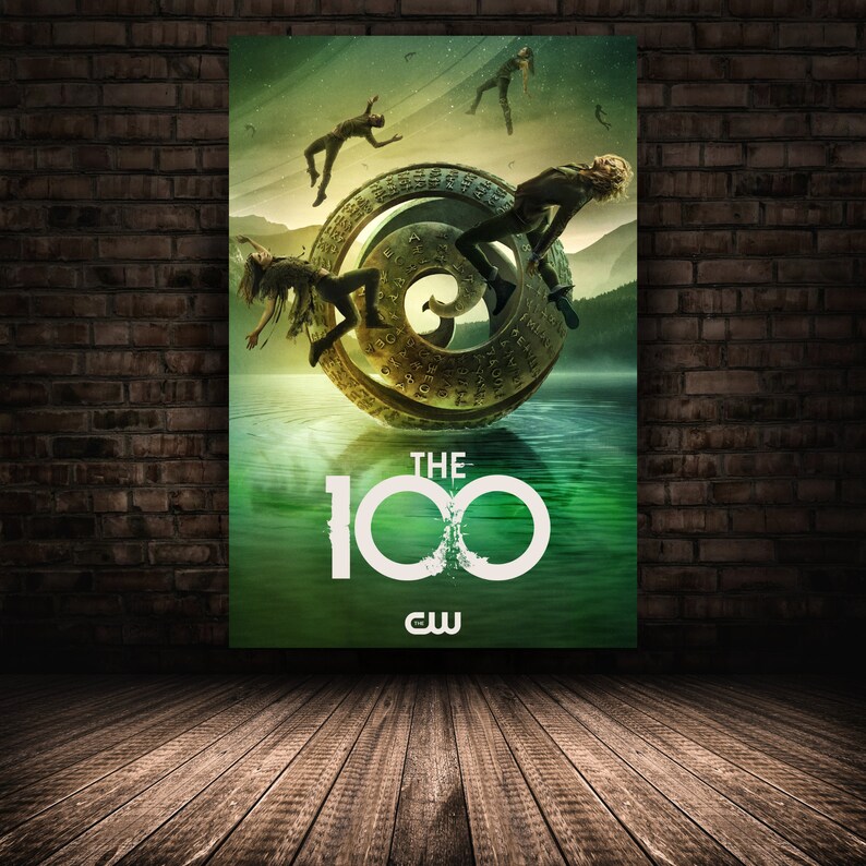 The 100 Poster Eliza Taylor-cotter Wall Art Rolled Fine Art - Etsy