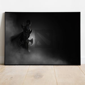 Dota 2 Poster, Game Print, Wall Art, Gift for Gamers #2 - Etsy