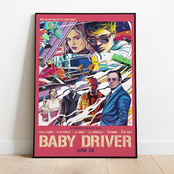 Baby Driver Poster - Etsy