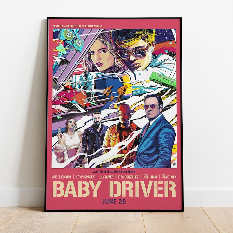 Baby Driver Poster - Etsy
