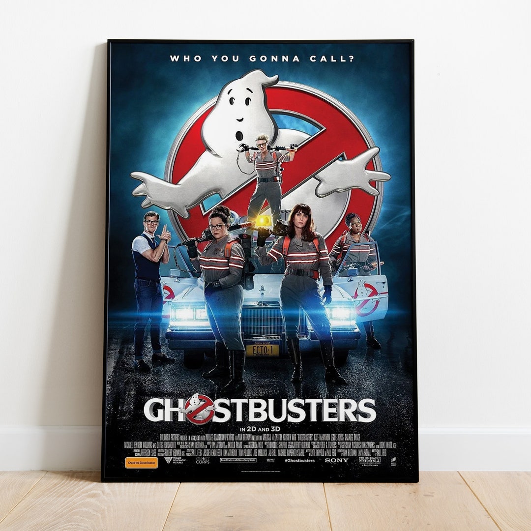 Ghostbusters Poster, Movie Print, Wall Art, Gift for Film Fans - Etsy