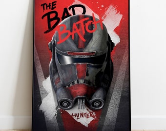 BAD BATCH Star Wars Art Poster Print - Etsy