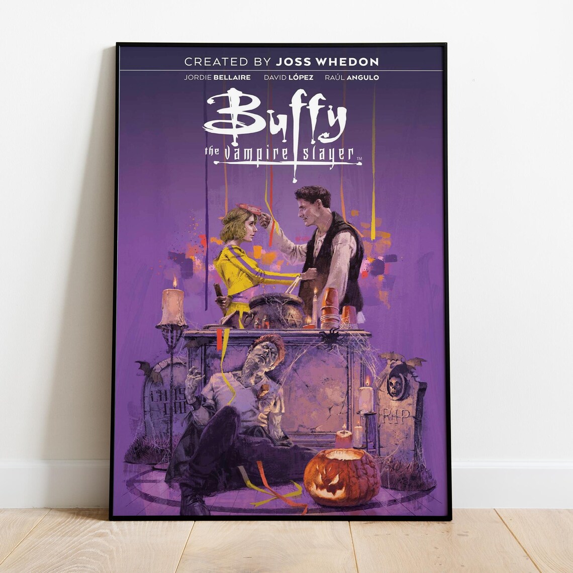 Buffy the Vampire Slayer Poster, Tv Series Print, Wall Art, Gift for Tv ...