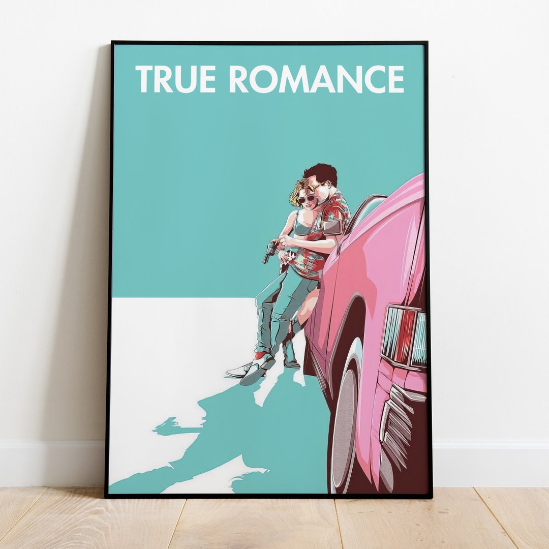 True Romance Poster, Movie Print, Wall Art, Gift for Film Fans - Etsy