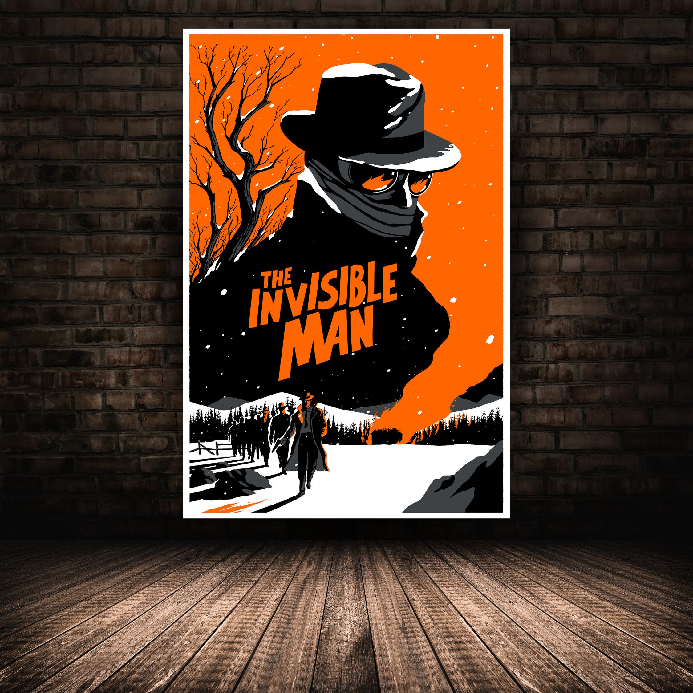 The Invisible Man Poster, Elisabeth Moss Movie Wall Art, Minimalist ...