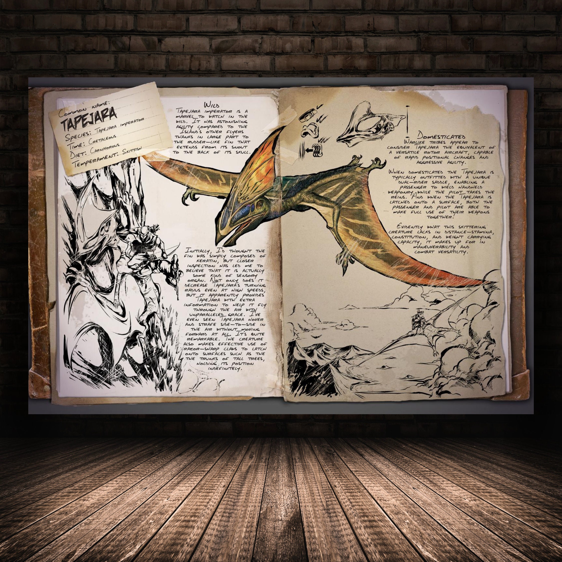 ARK Survival Evolved Poster, Dossiers Wall Art, Rolled Canvas Print ...