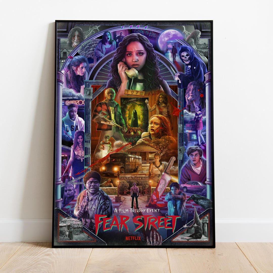 Fear Street Poster, Movie Print, Wall Art, Gift for Film Fans - Etsy