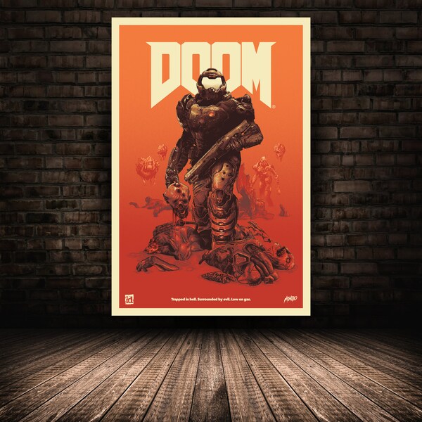 Doom Eternal Poster - Etsy