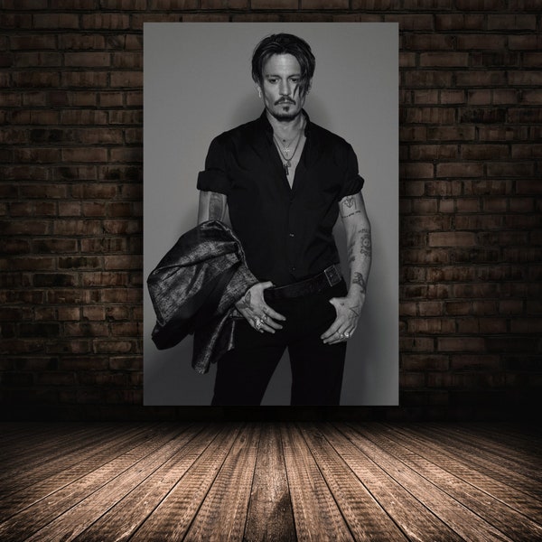 Vintage Johnny Depp Poster - Etsy