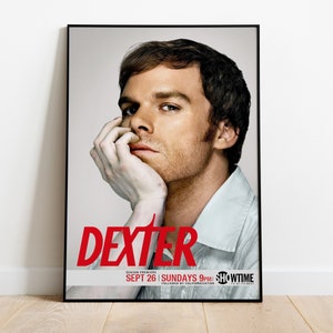 Dexter Poster, Tv Series Print, Wall Art, Gift for Tv Show Fans - Etsy