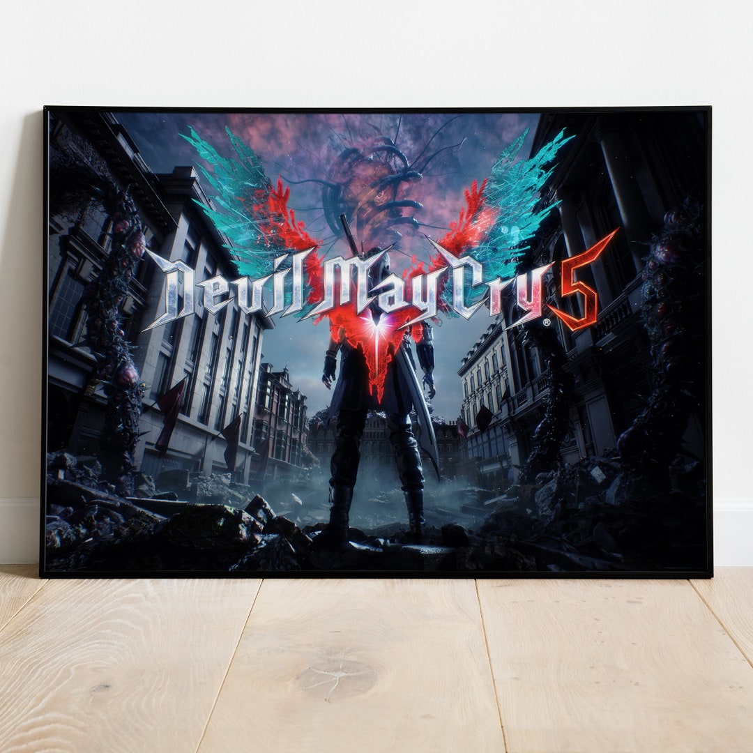 Devil May Cry Poster, Game Print, Wall Art, Gift for Gamers - Etsy
