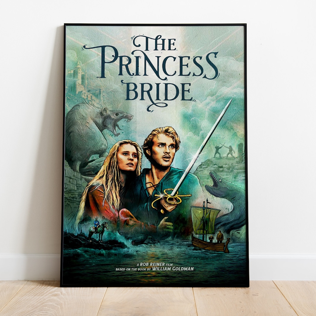 The Princess Bride Poster, Movie Print, Wall Art, Gift for Film Fans - Etsy