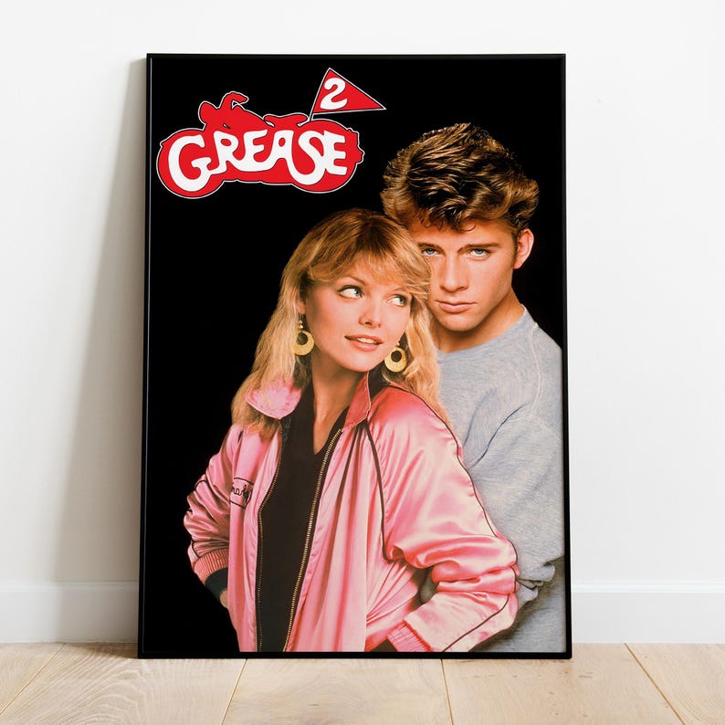 Grease Poster, Movie Print, Wall Art, Gift for Film Fans - Etsy