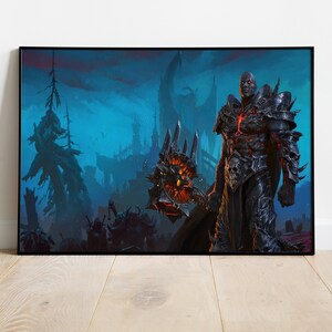World of Warcraft Shadowlands Poster, Game Print, Wall Art, Gift for ...
