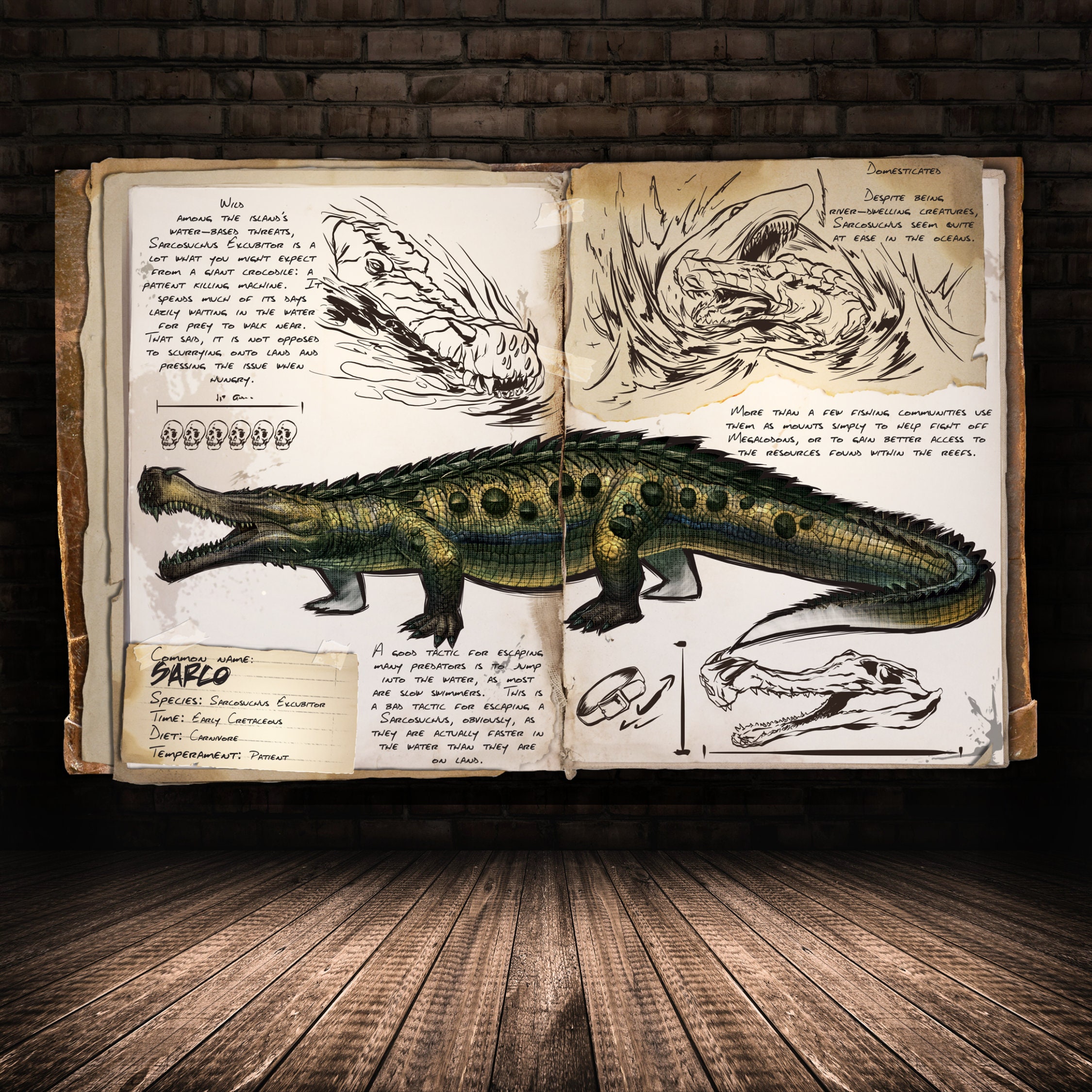 ARK Survival Evolved Poster, Dossiers Wall Art, Rolled Canvas Print ...