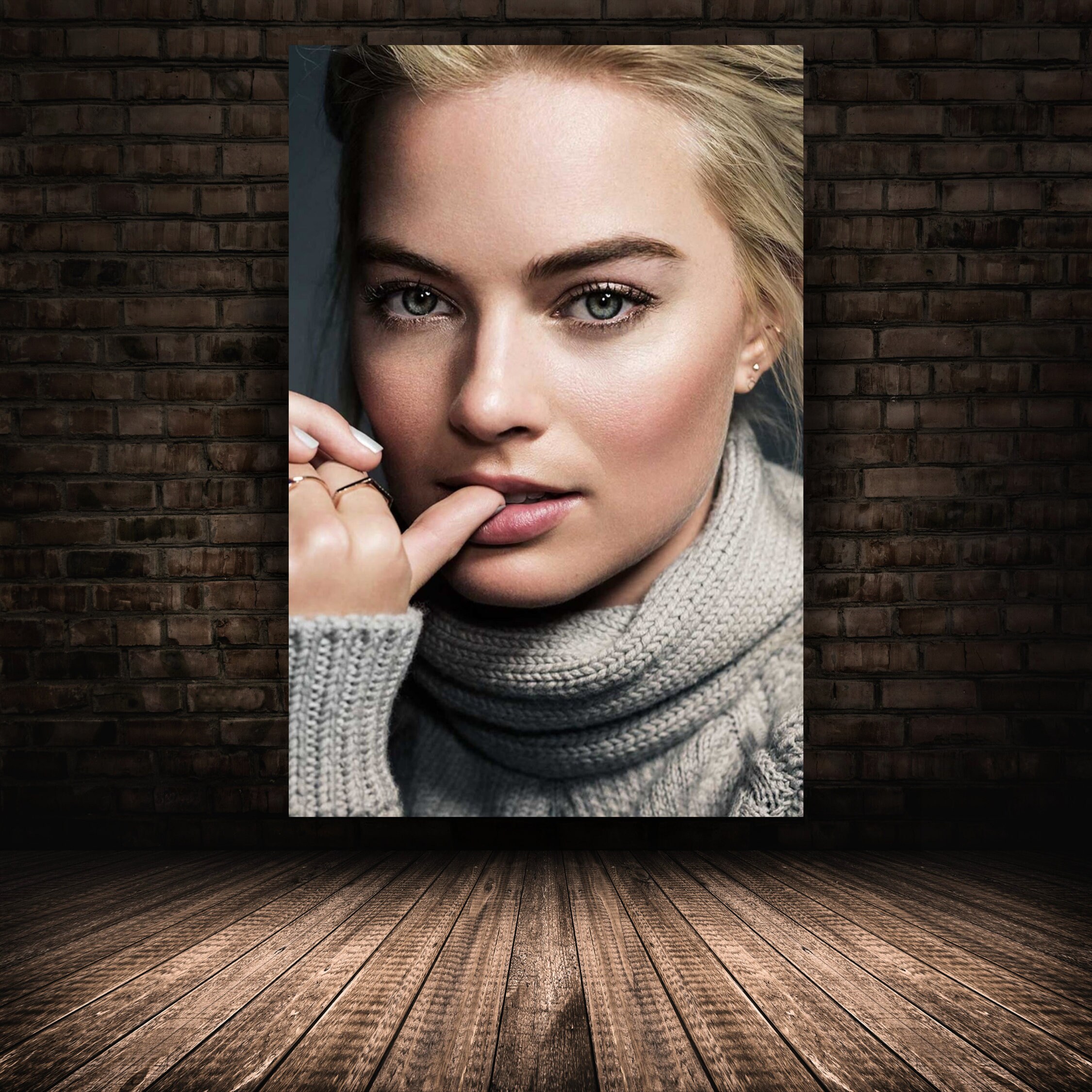 Margot Robie Poster, Celebrity Wall Art, Rolled Fine Art Poster sold by ...