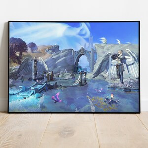 World of Warcraft Shadowlands Poster, Game Print, Wall Art, Gift for ...