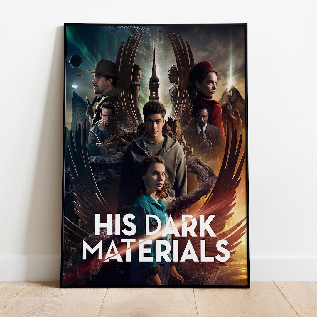 His Dark Materials Poster, Tv Series Print, Wall Art, Gift for Tv Show ...