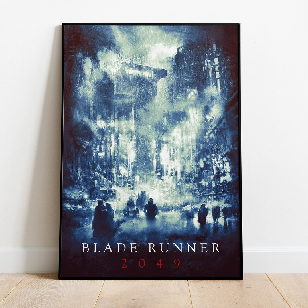 Blade Runner Poster, Movie Print, Wall Art, Gift for Film Fans #2 - Etsy