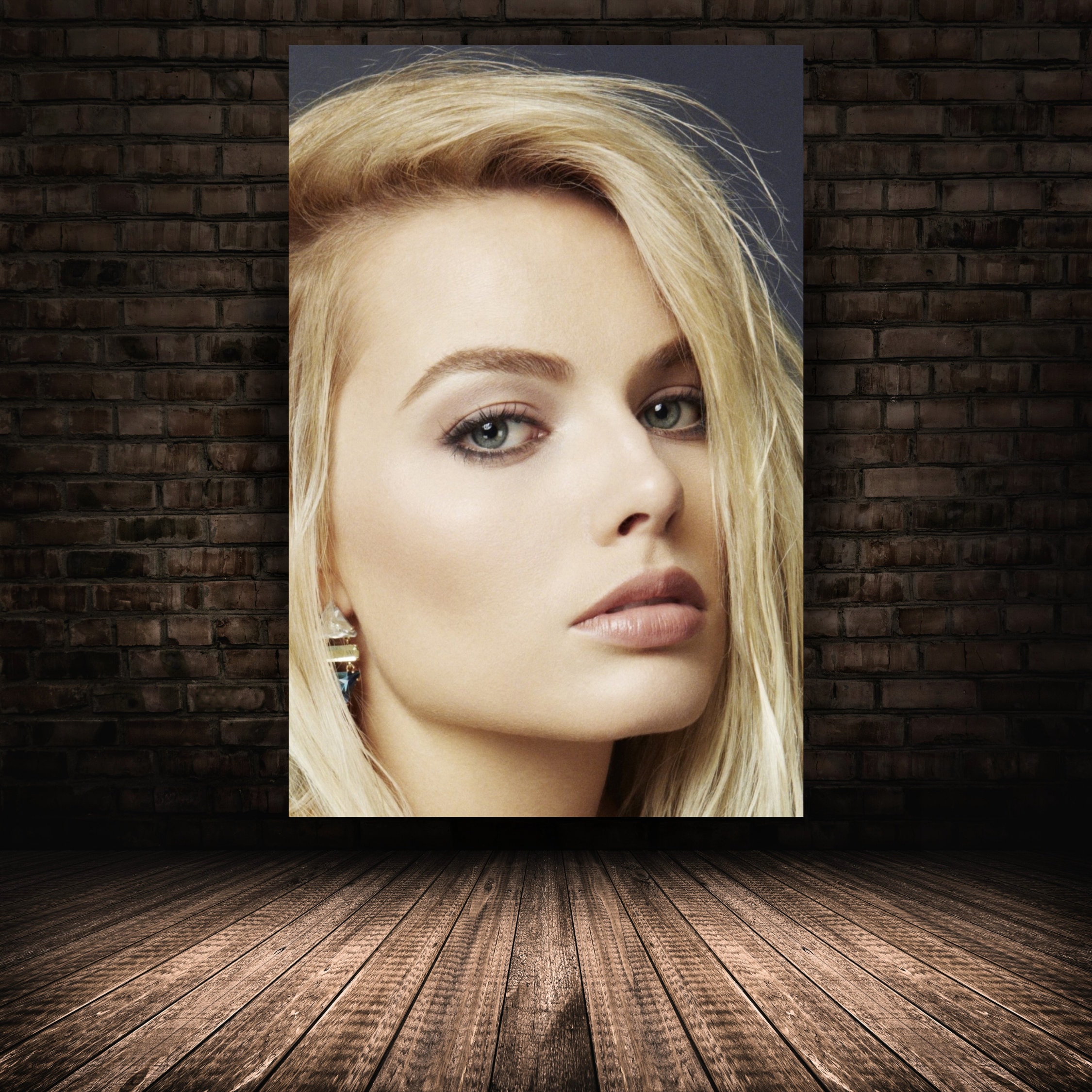 Margot Robie Poster, Celebrity Wall Art, Rolled Fine Art Poster sold by ...