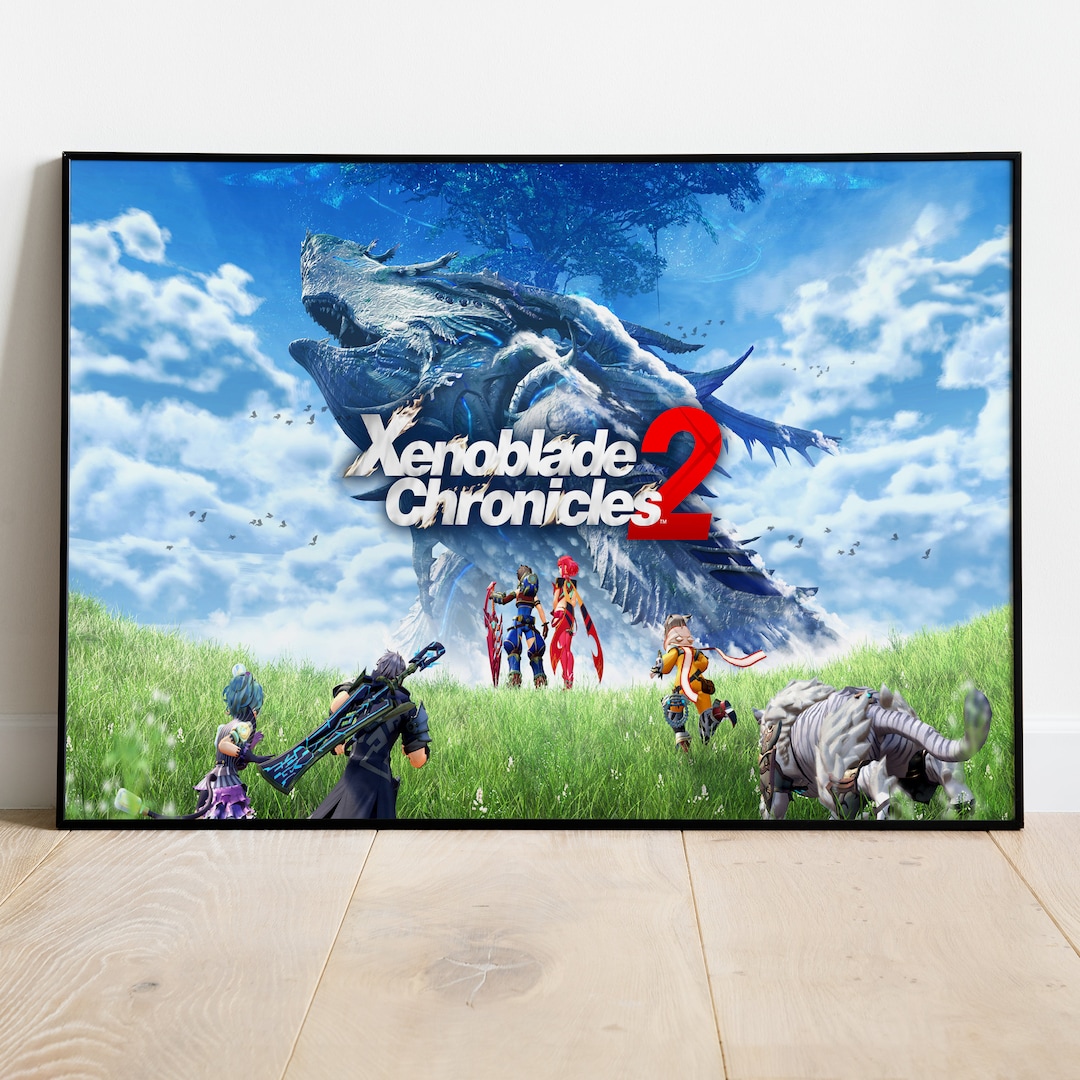Xenoblade Chronicles Poster, Game Print, Wall Art, Gift for Gamers - Etsy