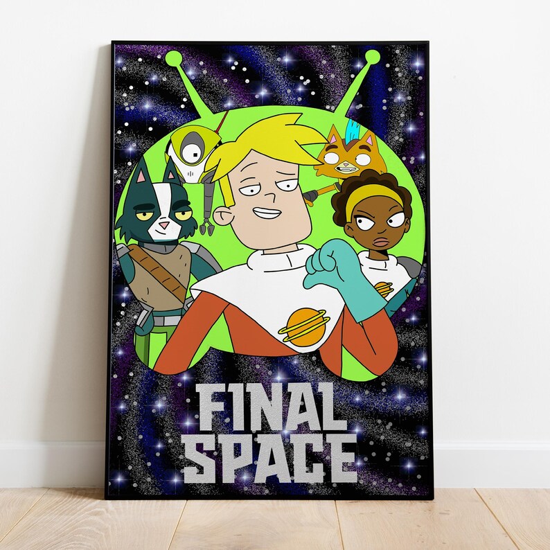 Final Space Poster, Tv Series Print, Wall Art, Gift for Tv Show Fans - Etsy